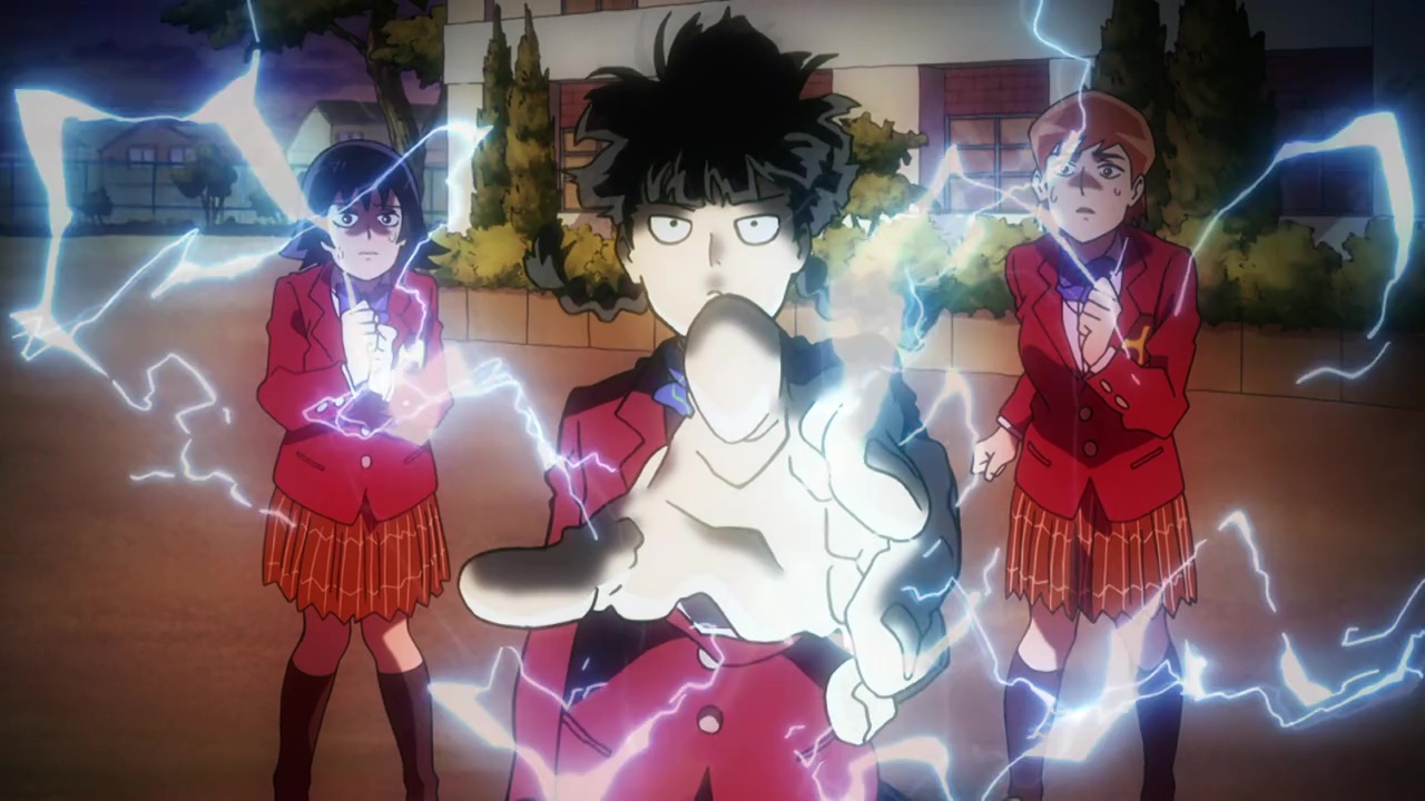 mob psycho ep2 (12) | Wave Motion Cannon